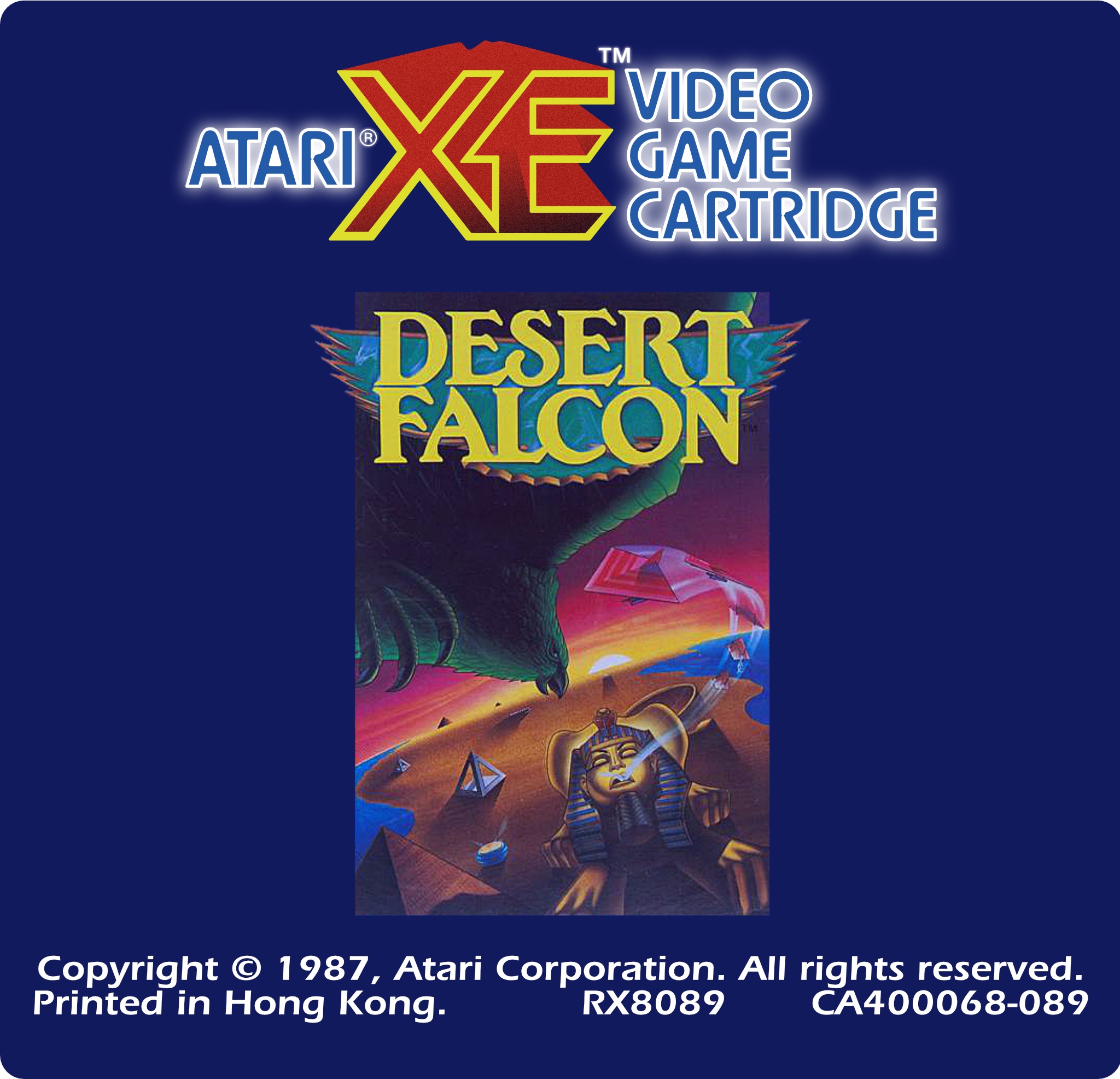 089-XEGS-Desert-Falcon﻿ – Atari 8Bit